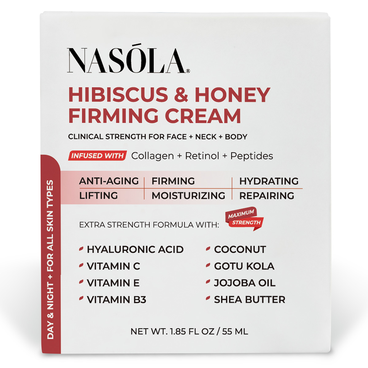 Hibiscus And Honey Firming Cream Natural Skin Tightening