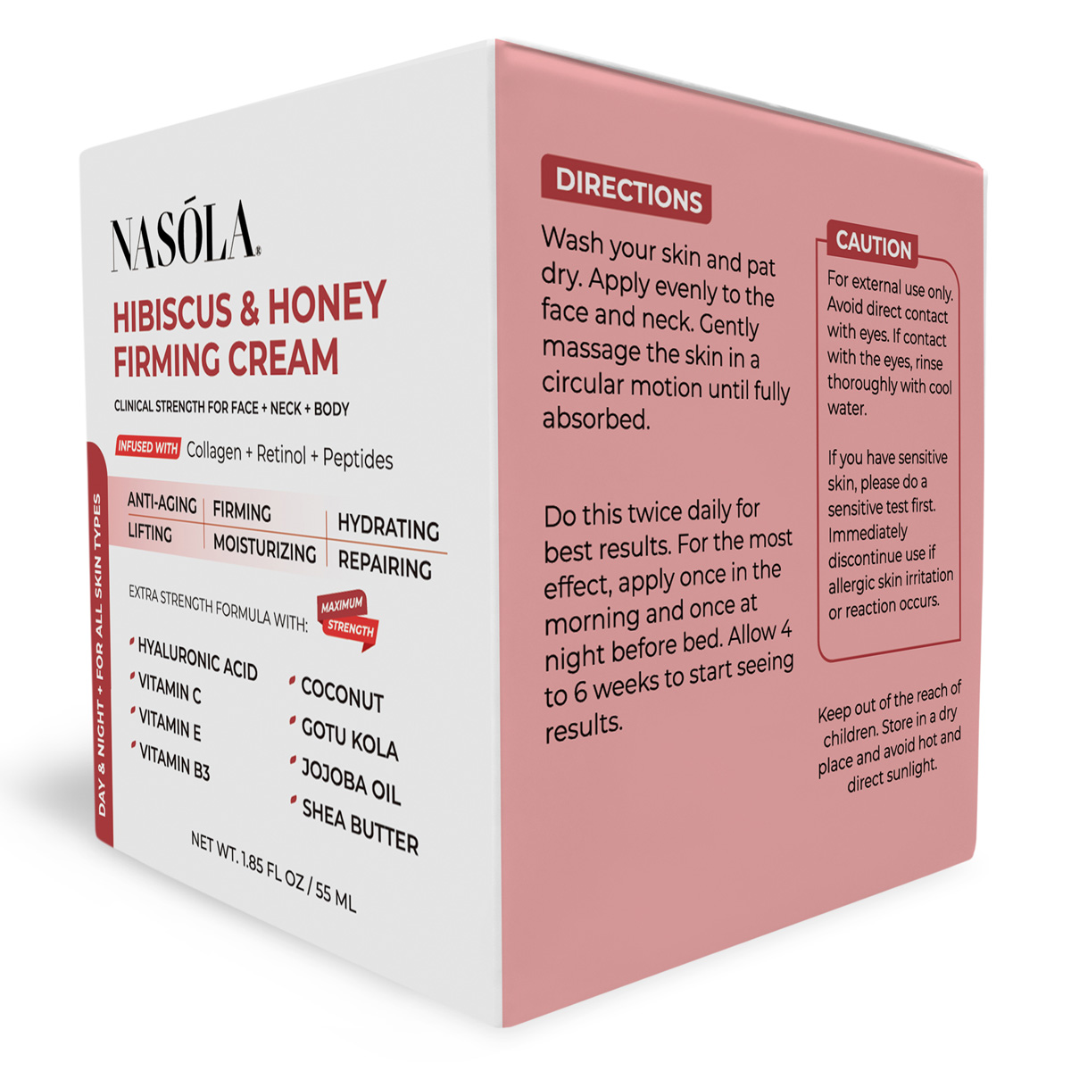 Hibiscus And Honey Firming Cream | Natural Skin Tightening